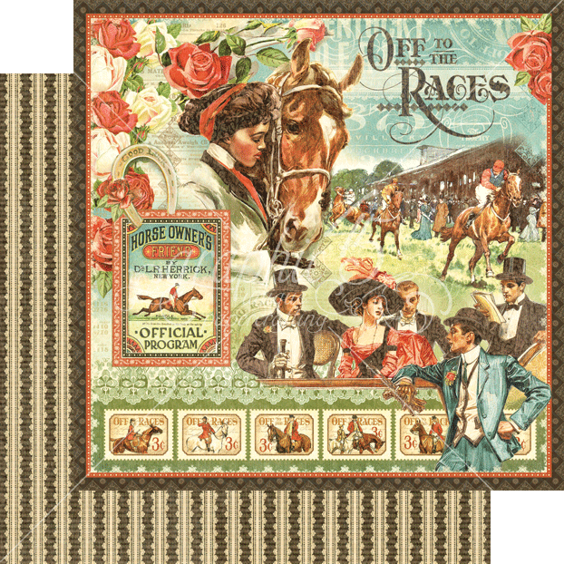 OFF TO THE RACES by GRAPHIC 45 - ACCESSORIES – BARBS CRAFT DEPOT