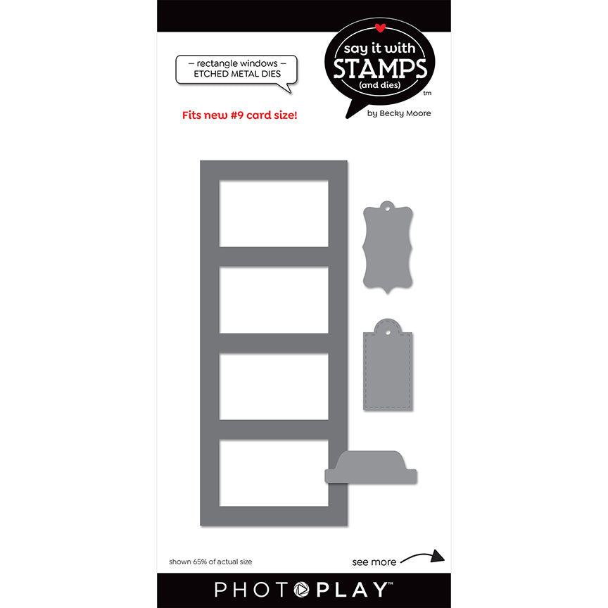 PHOTOPLAY DIES - RECTANGLE WINDOWS FOR SLIM LINE CARDS - NEW !! – BARBS ...