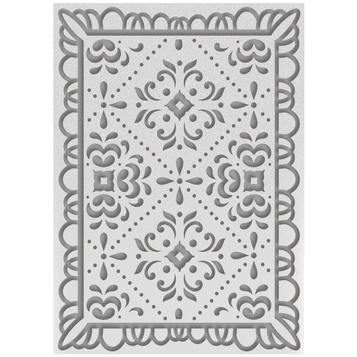 JUNIPER PATTERN 5x7 by ULTIMATE CRAFTs Embossing Folder A2 - Imported ...